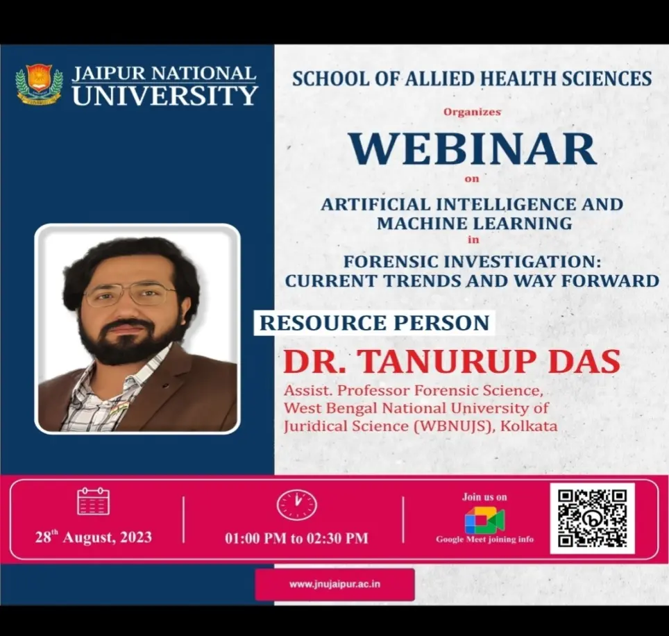 Artificial Intelligence and Machine Learning in Forensic Investigation Artificial Intelligence and Machine Learning in Forensic Investigation