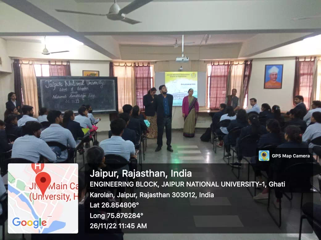 Indian Constitution Day | Academic Events Detail - JNU Jaipur